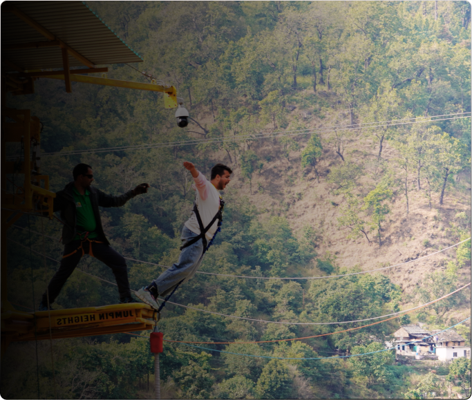 Bungee Jumping And Adventure Sport in Rishikesh & Goa